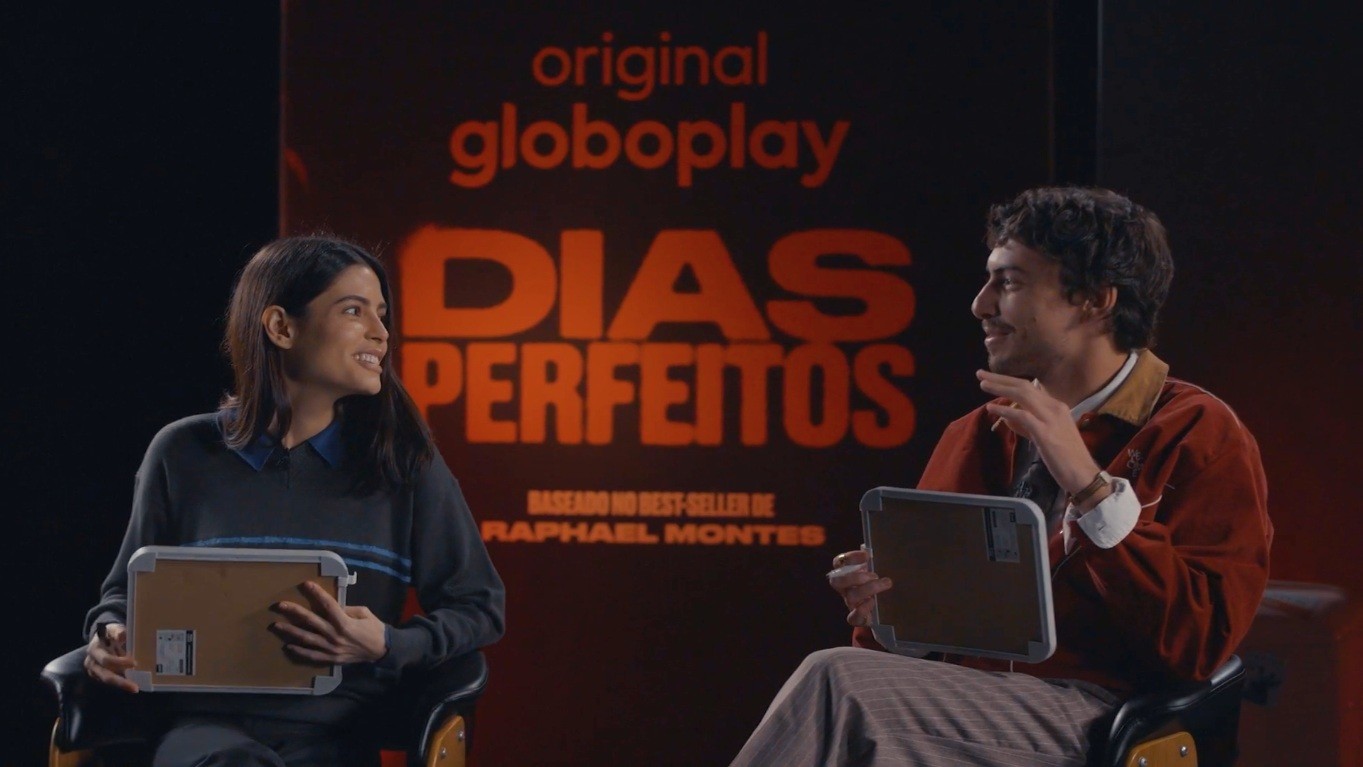 Dias Perfeitos: Jaffar Bambirra e Julia Dalavia se divertem em quiz sobre os bastidores da série ...