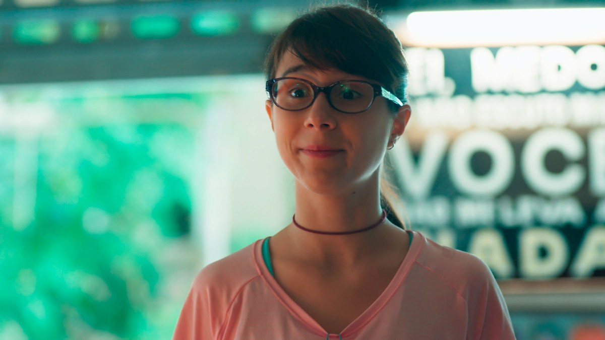 Keyla treina com Benê