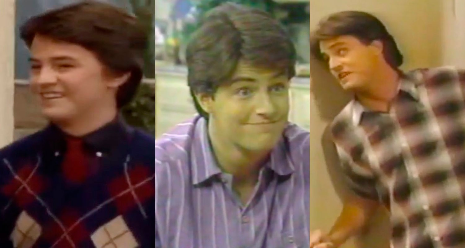 Matthew Perry estreou na TV ao lado do pai, John Bennett Perry ...