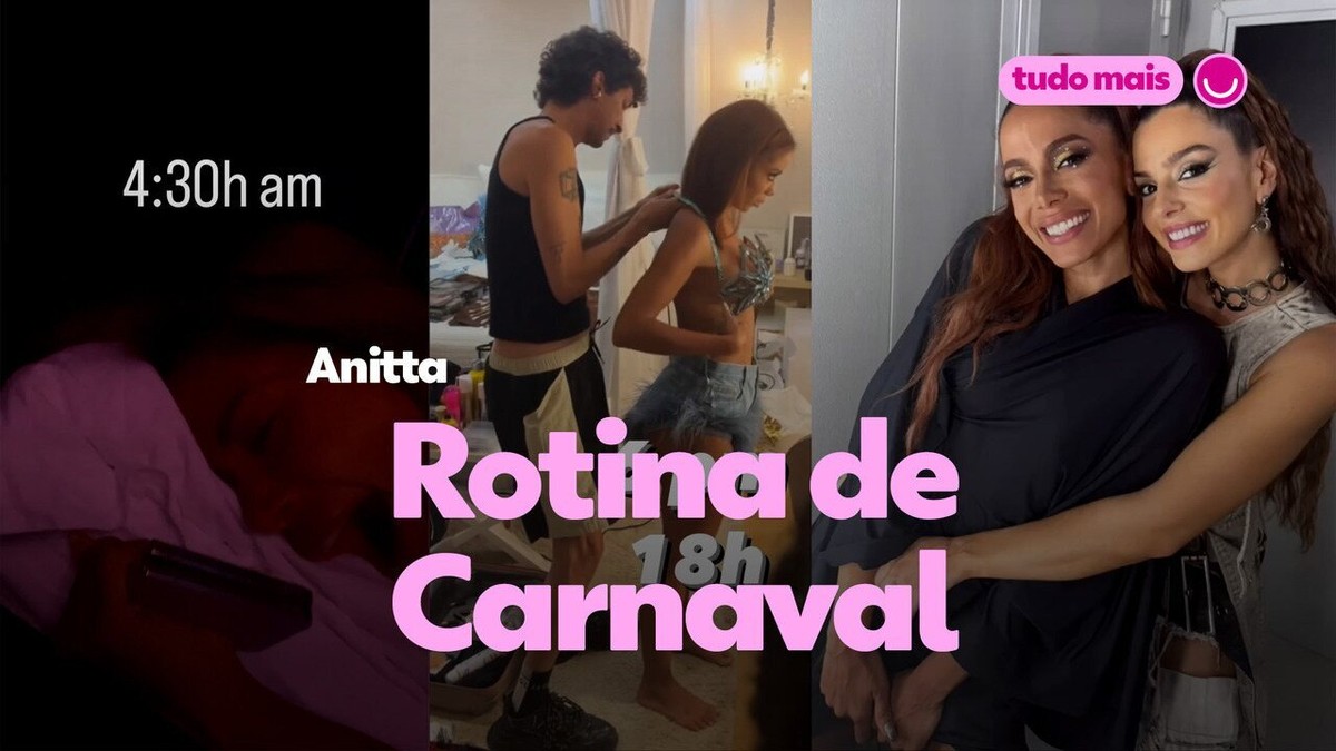 Anitta mostra rotina do fim de semana e passa mais de 24h acordada ...
