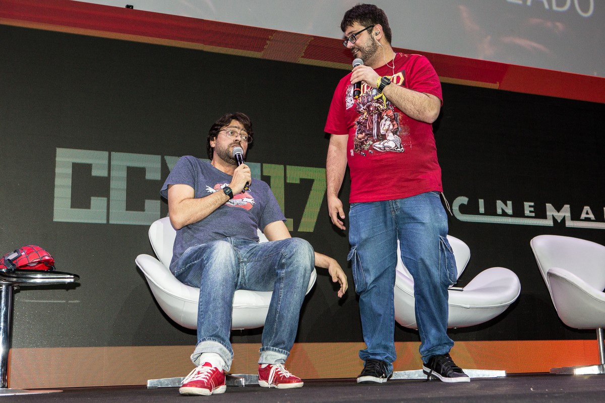 Fernando Caruso apresenta as novidades da TV Globo na 'Comic Con ...