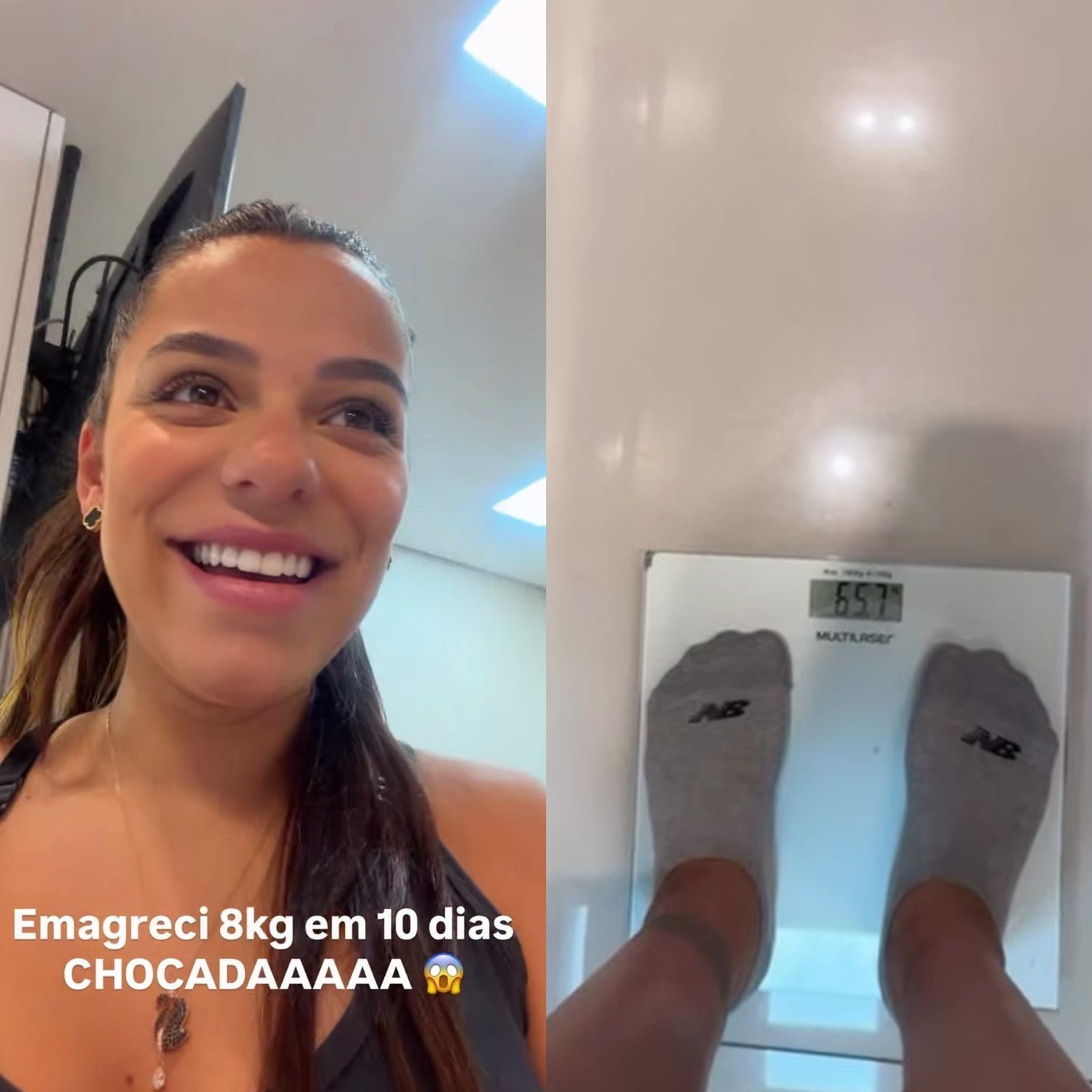 Key Alves revela ter perdido 8 kg com o fim da gravidez: 'Chocada' | Gshow