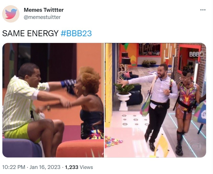 Veja os memes da estreia do BBB 23 | Gshow