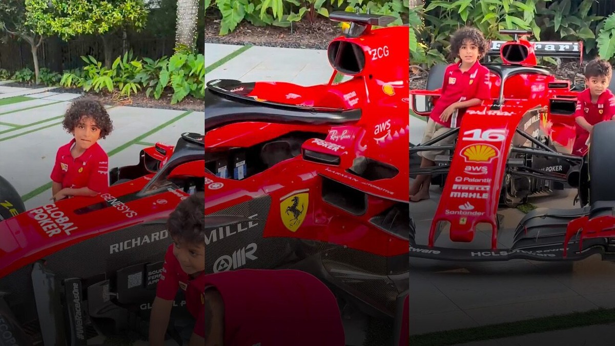 DJ Khaled presenteia filhos com Ferrari de Fórmula 1 e choca web: 'Como ...