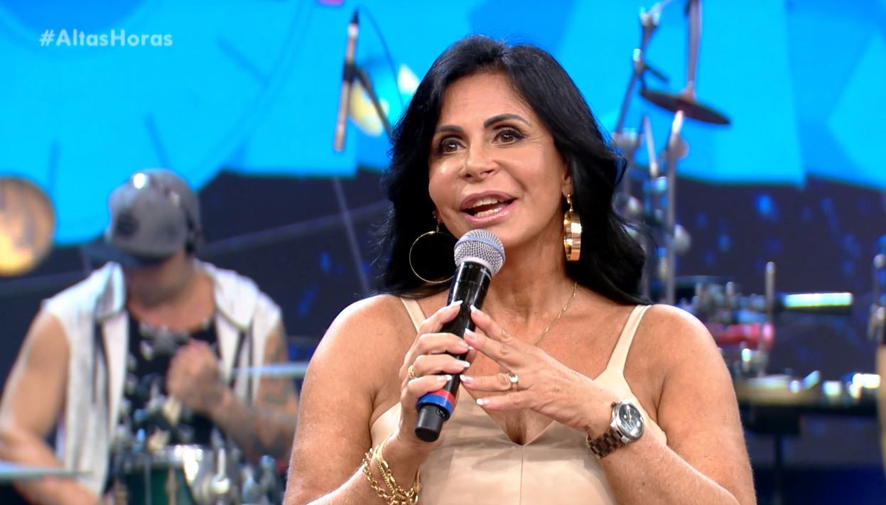 Gretchen explica música 'Conga': 'Um dialeto só meu' | Gshow