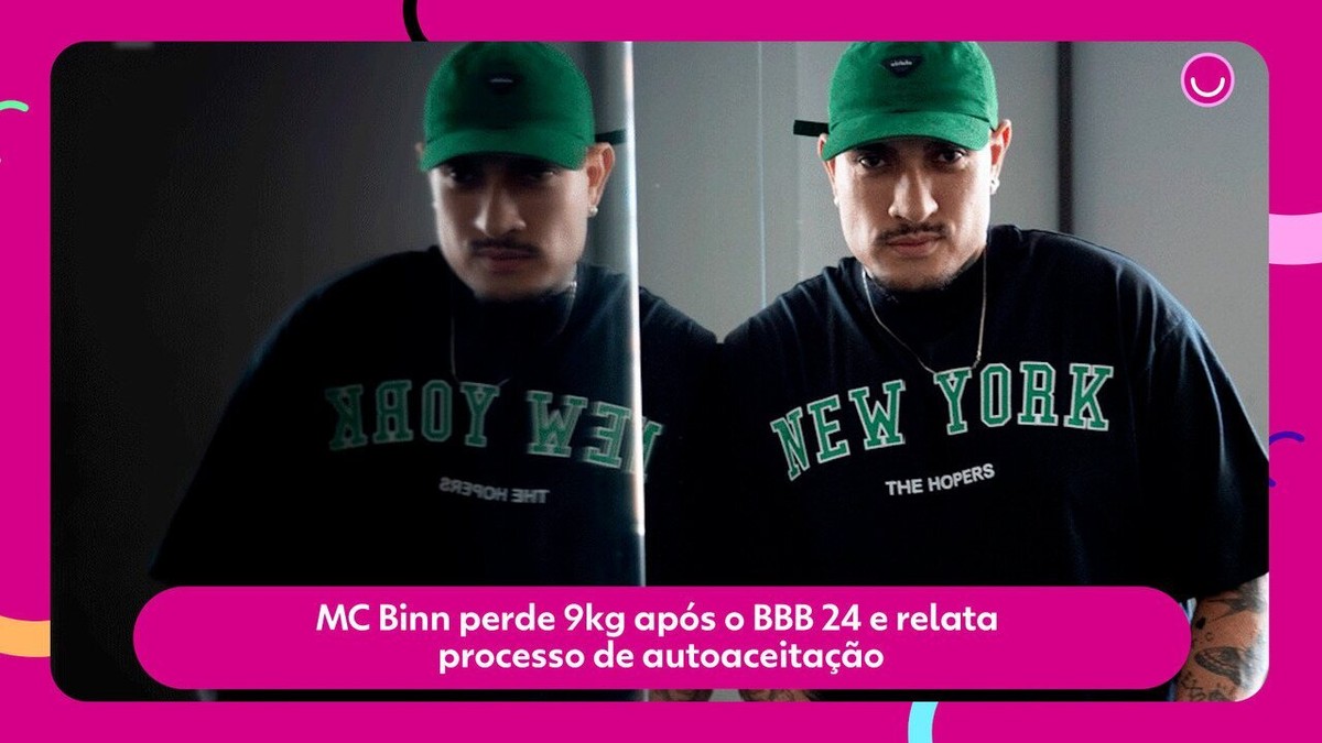 MC Binn perde 9kg após o BBB 24 e relata processo de autoaceitação ...
