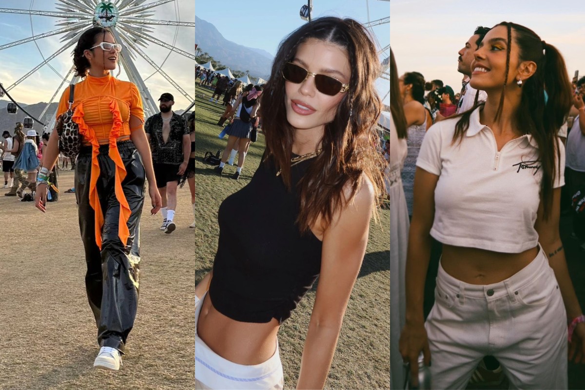 Maisa Silva arrasa com bolsa de R$ 21,5 mil no Coachella; veja mais looks das famosas ...