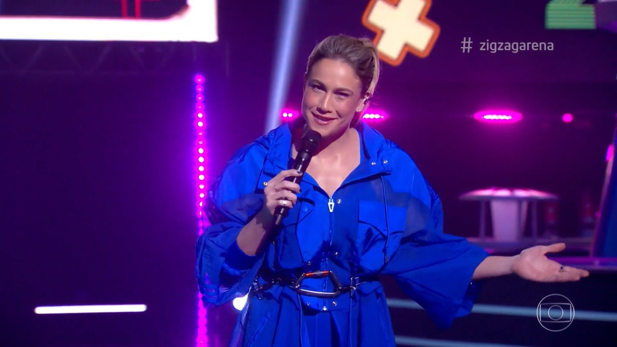Fernanda Gentil estreia 'Zig Zag Arena' com look de grife de Beyoncé e torcida na internet | TV ...