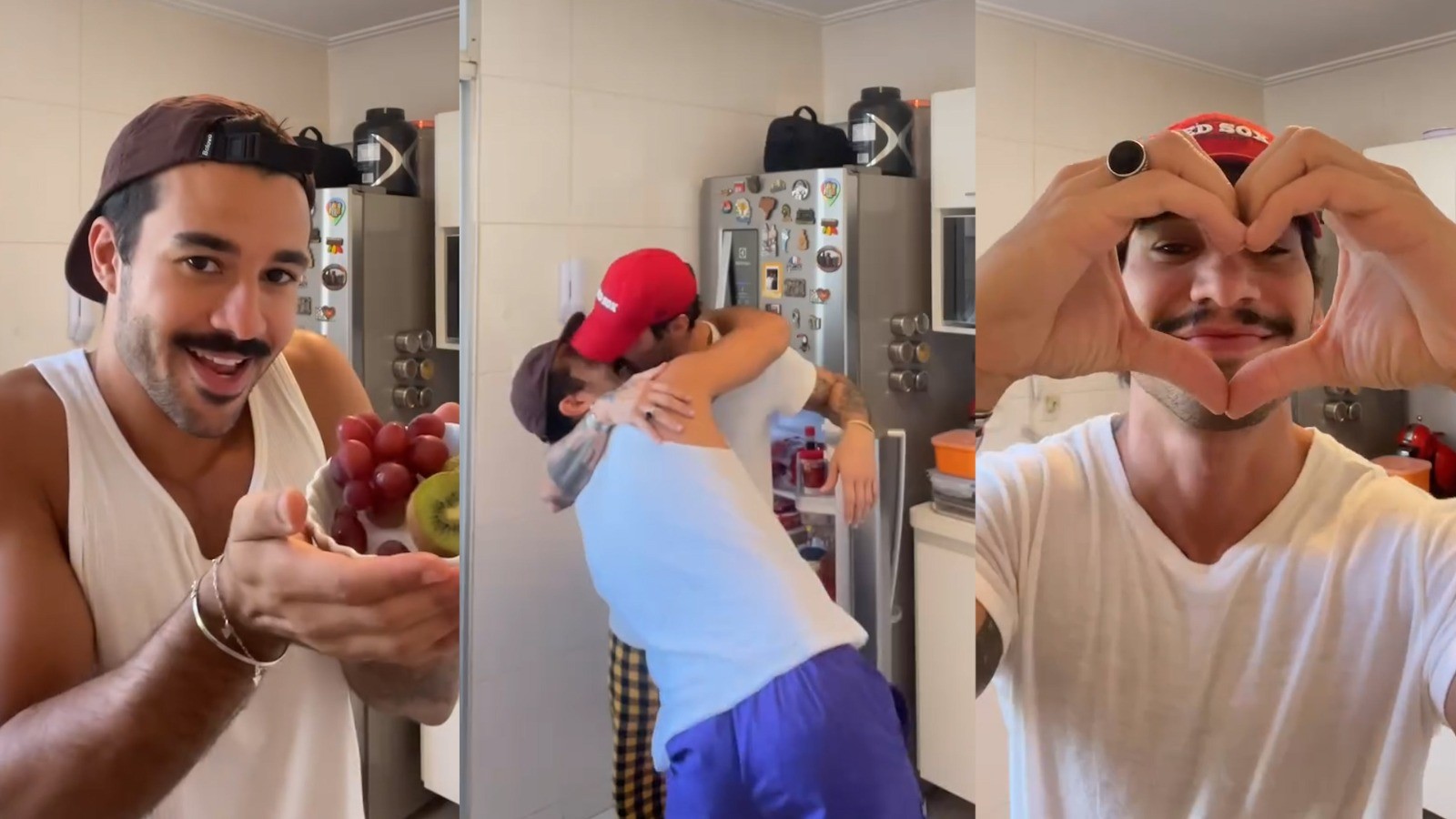 Mateus, do BBB 25, mostra café da manhã com namorado: 'O Júnior cozinha muito bem' | fora da ...