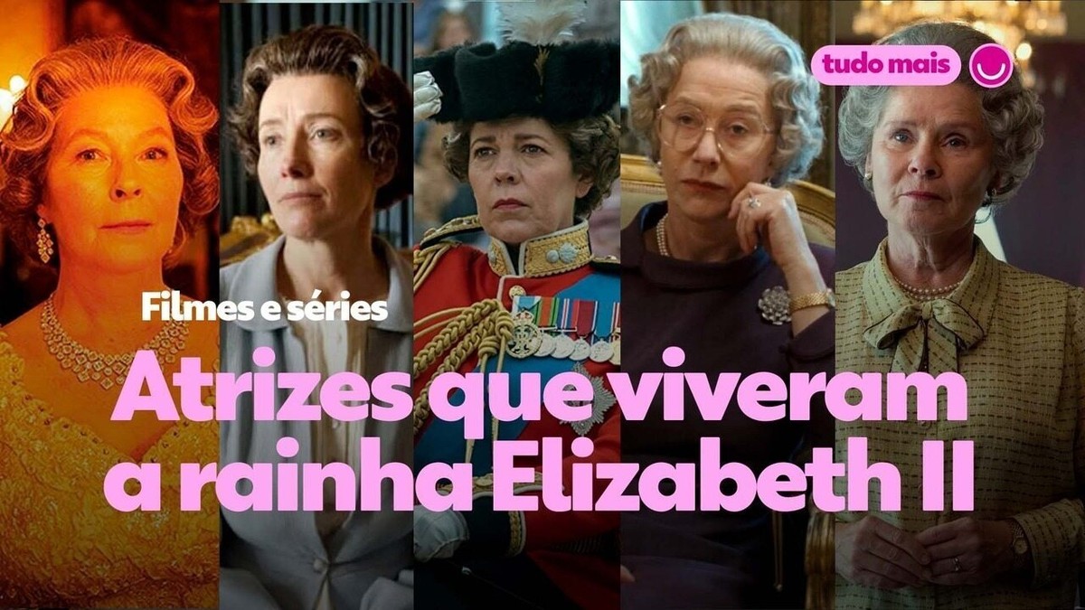 Rainha Elizabeth II e família real foram temas de filmes e séries ...