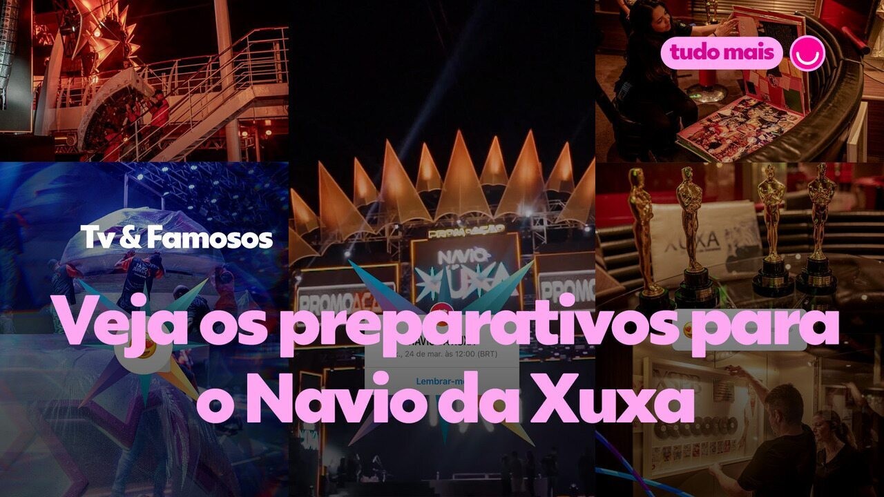 Navio da Xuxa terá nave e troféus da apresentadora; veja spoilers! | Gshow