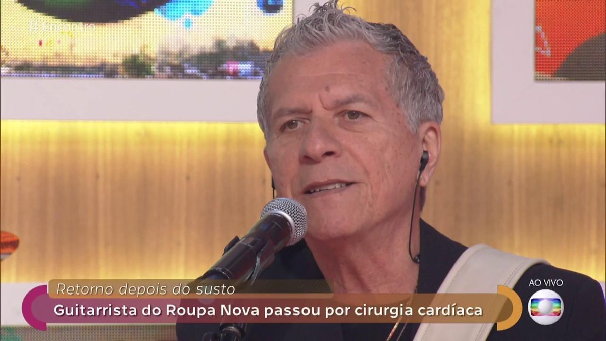 Kiko Pereira, guitarrista do Roupa Nova, comenta diagnóstico médico ...