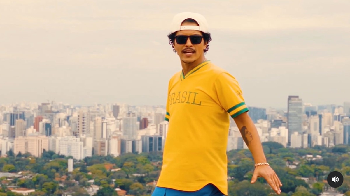 Famosos 'piram' com clipe de Bruno Mars agradecendo o Brasil pelos ...