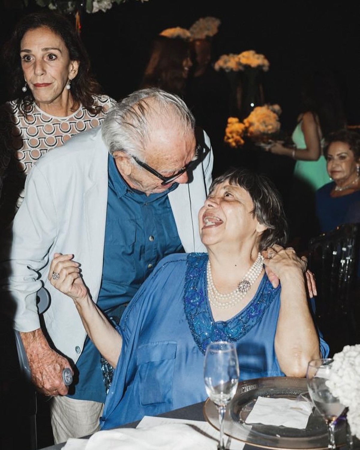 Emiliano Queiroz era casado há mais de 50 anos com Maria Letícia e ...