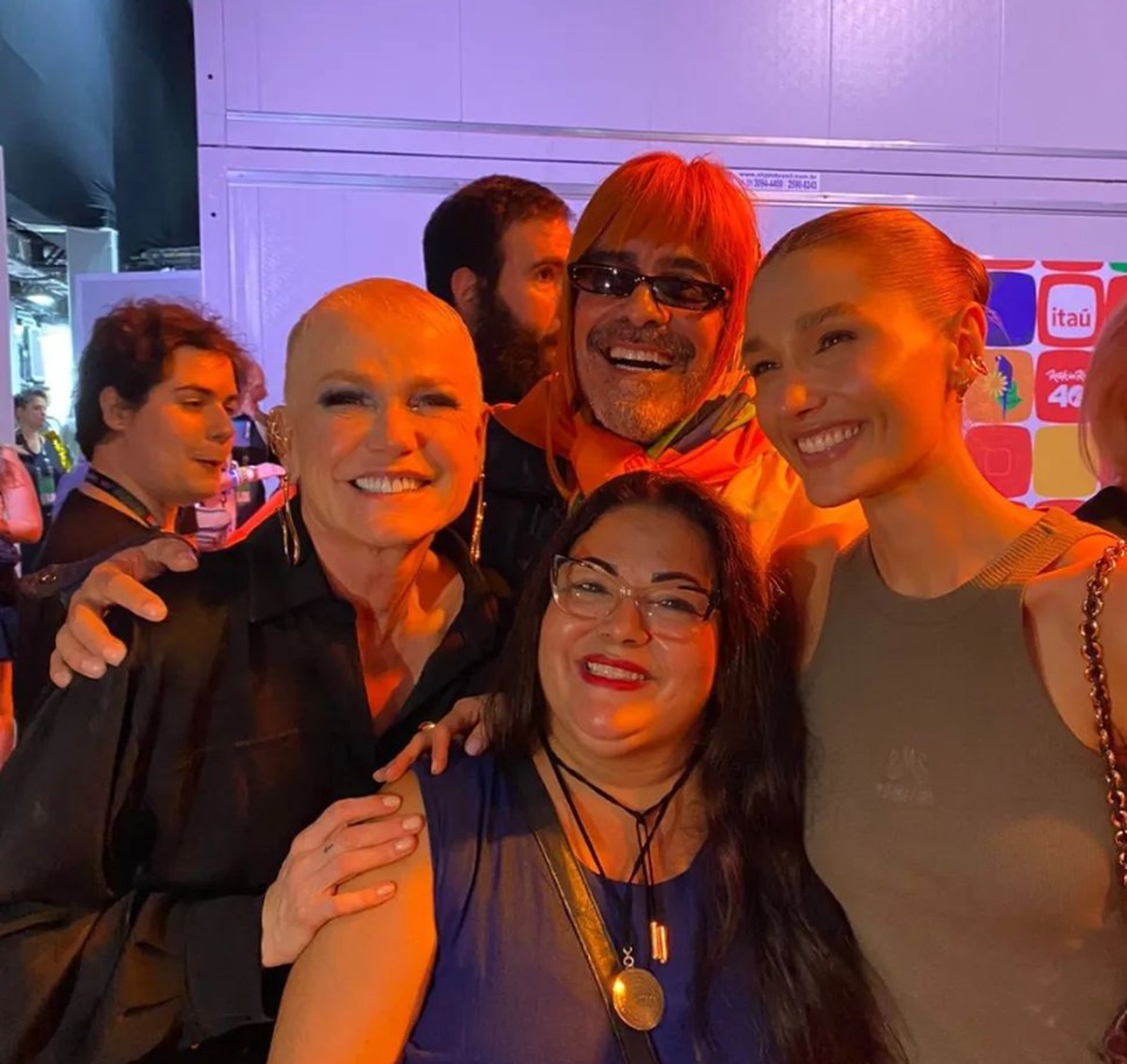 Que Xou da Xuxa é esse? Dona do meme tira foto com a família da apresentadora no Rock in Rio ...