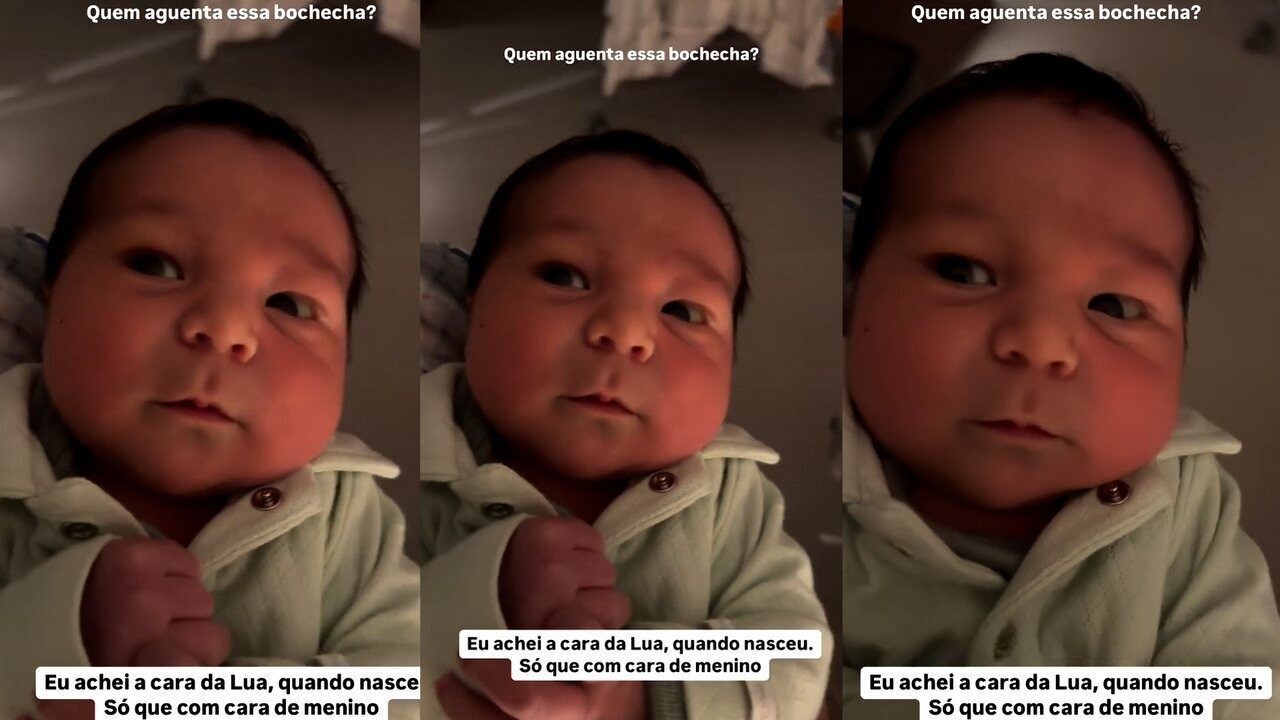 Eliezer compartilha vídeo de Ravi e diz: 'E essa bochecha aí, hein ...