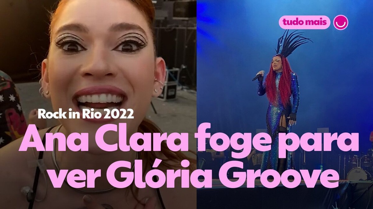 Ana Clara se esbalda em show de Gloria Groove no Rock in Rio: 'Desci do ...