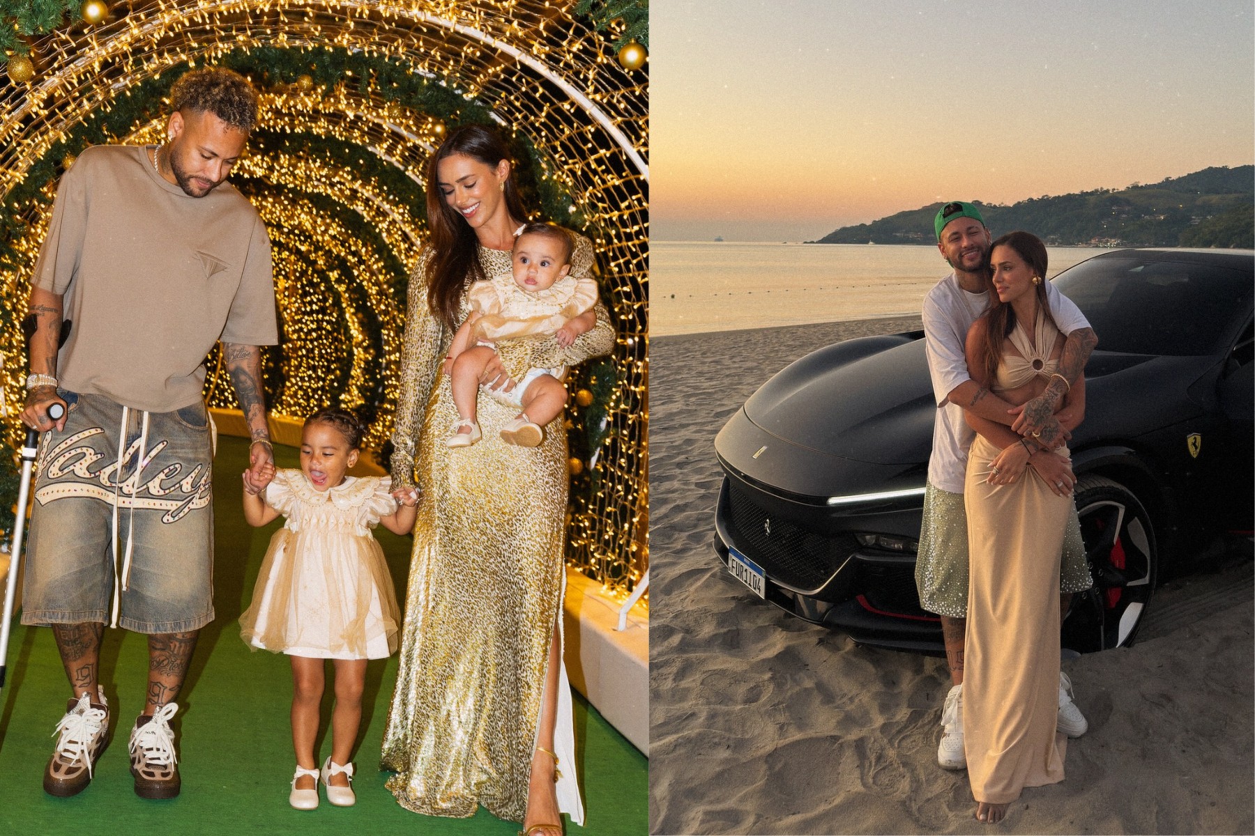 Bruna Biancardi se derrete ao exibir momentos com as filhas e Neymar ...