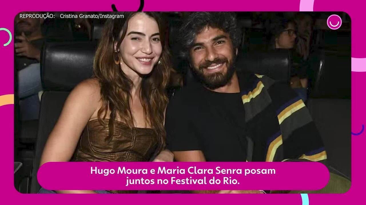 Hugo Moura e Maria Clara Senra posam juntos e reforçam rumores de ...