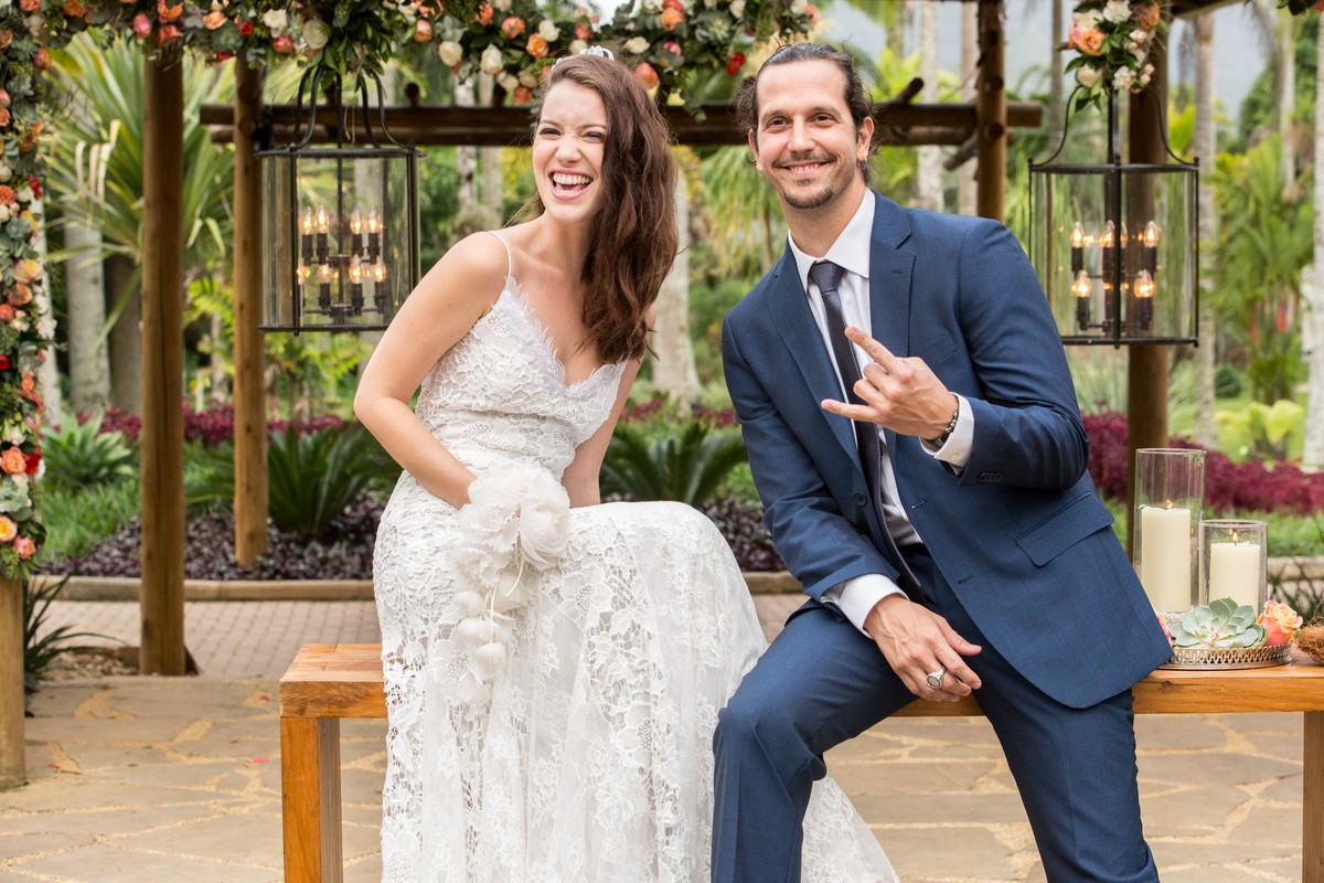 Veja o que rolou nos bastidores do casamento de Gui e Júlia em 'Rock ...