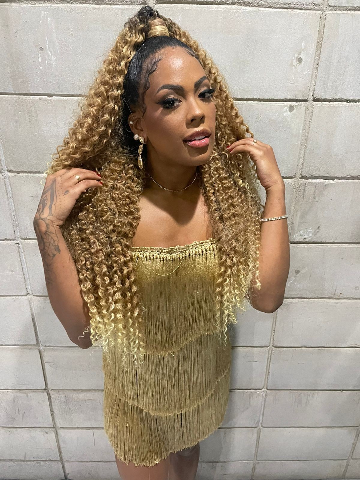 Marvvila aparece loira para Final do BBB 23: 'Resolvi de última hora ...