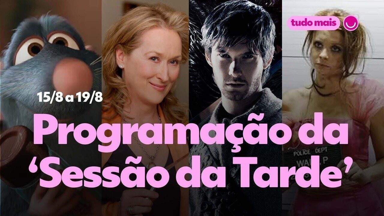 'Sessão da Tarde' na TV Globo: veja os filmes da semana de 15 a 19 de agosto | Filmes | gshow