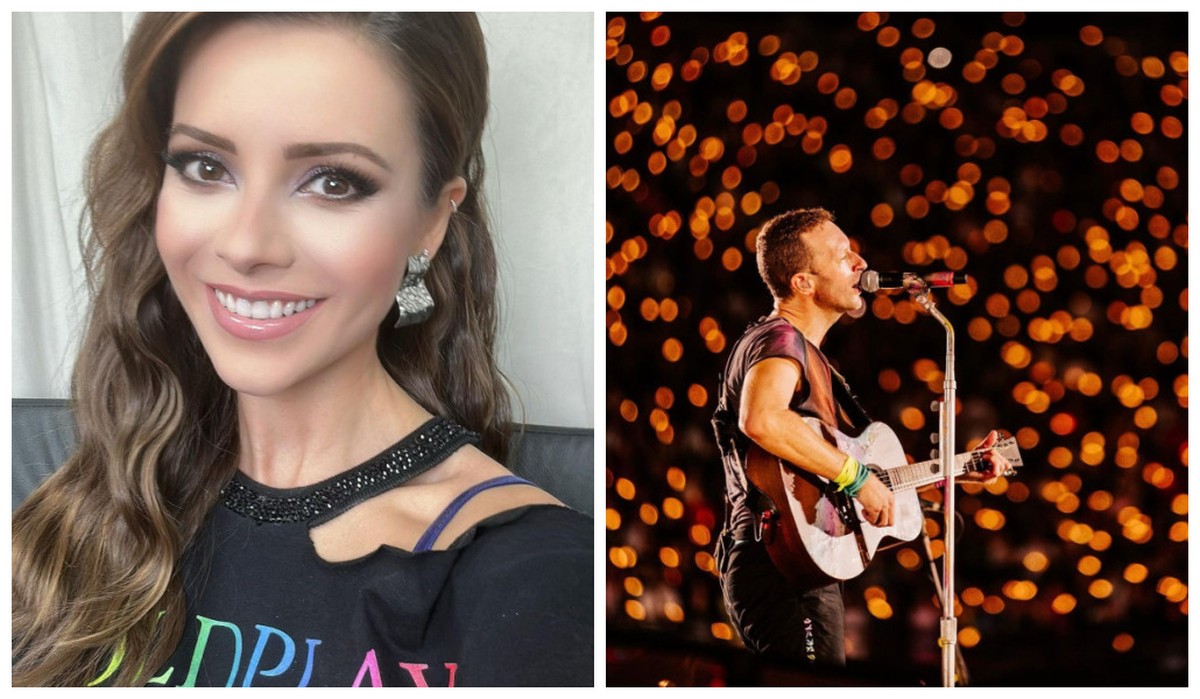 Sandy repete dueto com Chris Martin na última noite do Coldplay em São ...