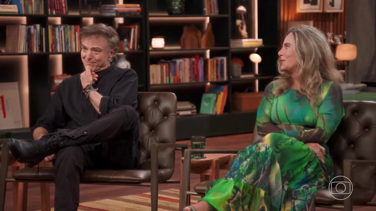 Carlos Alberto Riccelli se emociona ao declarar amor à mulher, Bruna ...