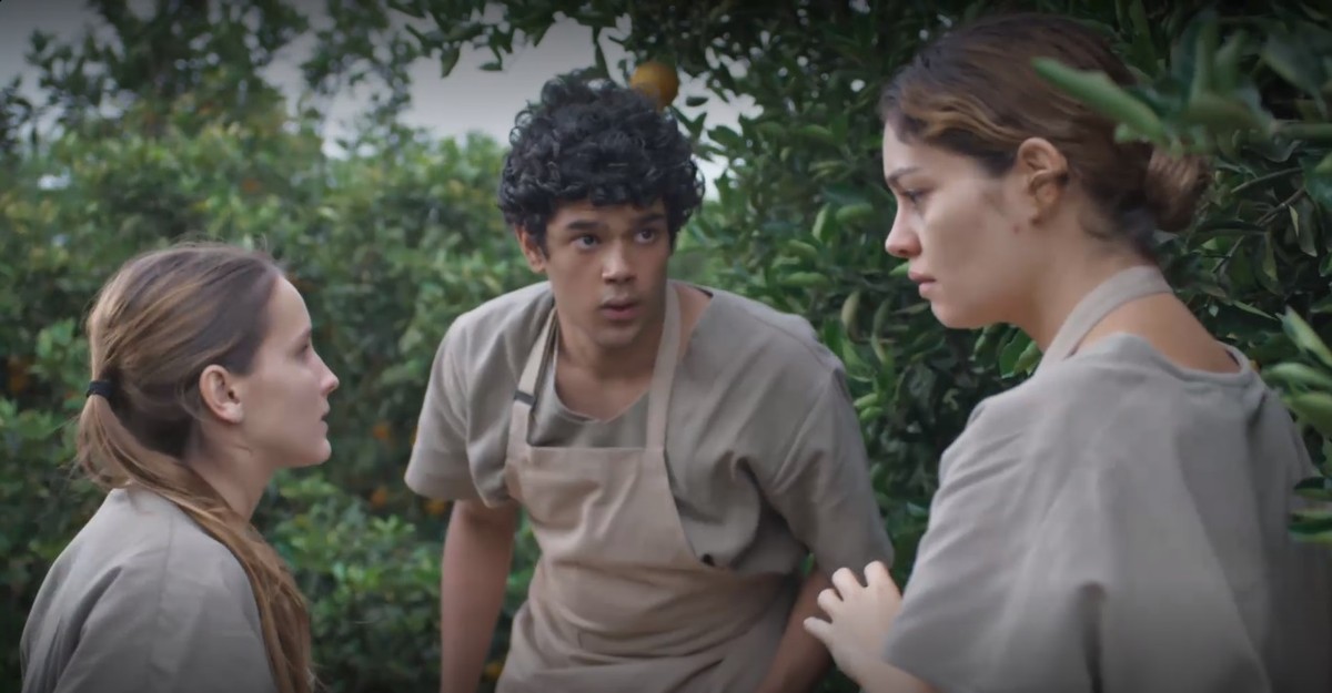 Todas as Flores: Maíra, Jéssica e Rominho planejam fuga da fazenda de ...