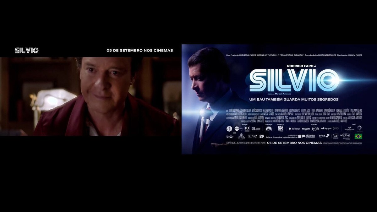 Filme sobre Silvio Santos com Rodrigo Faro ganha teaser, pôster e data ...