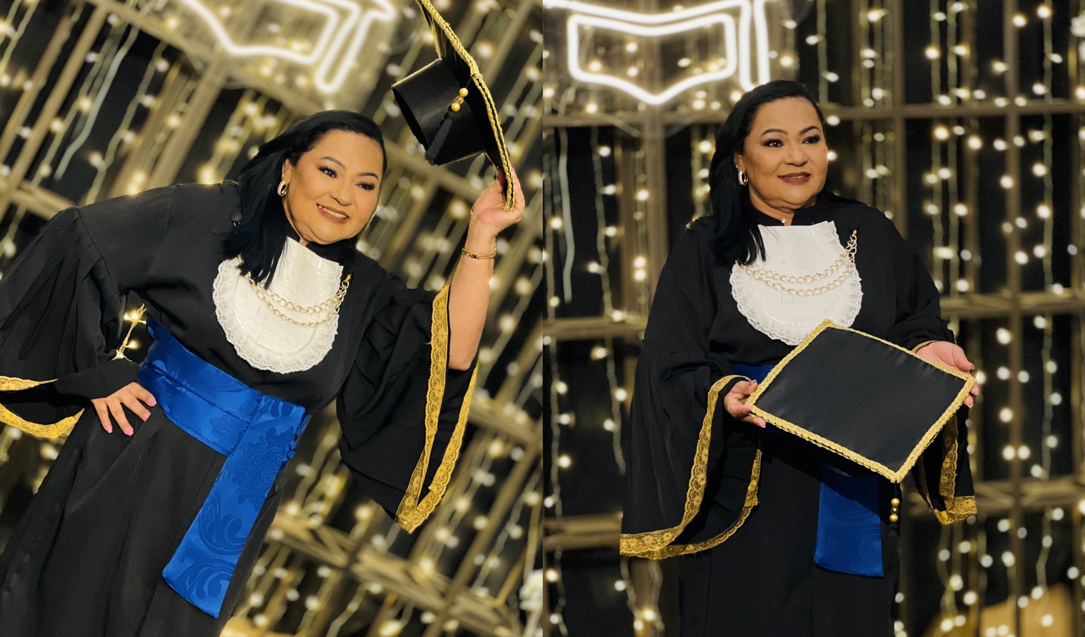 Campeã do BBB 6, Mara Viana celebra formatura em Psicologia