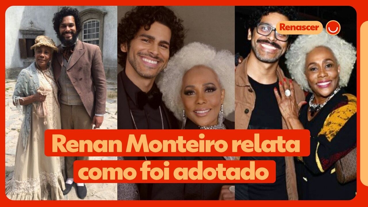 Renan Monteiro foi adotado por Dhu Moraes após trabalho na mesma novela e aviso de cartomante ...