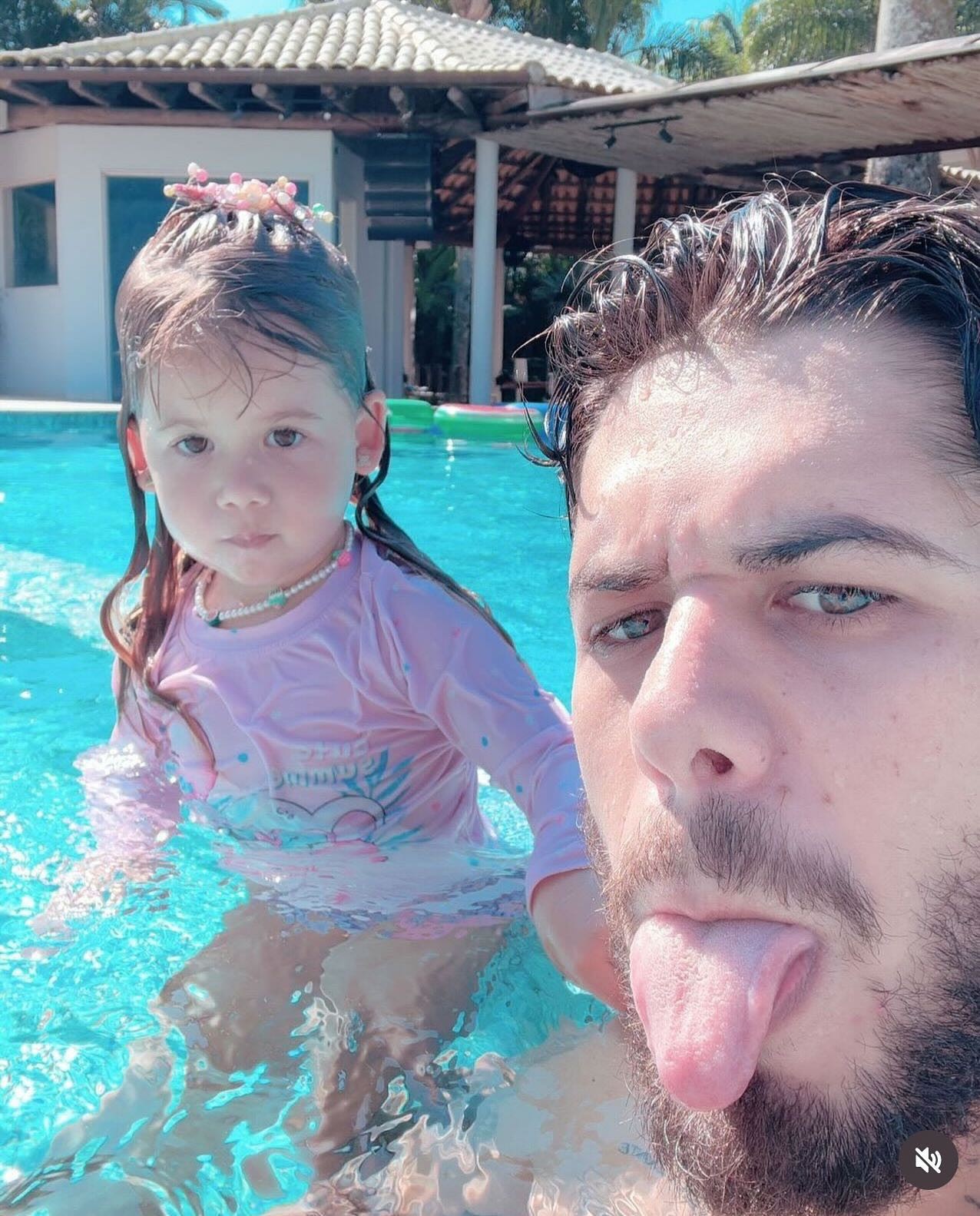 Direto de Portugal, Zé Felipe comemora aniversário de Maria Alice e se ...