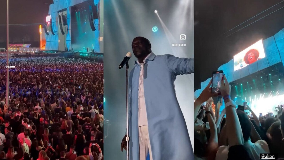 Akon exalta público após show no Rock in Rio: '200 mil pessoas' | 2024 ...