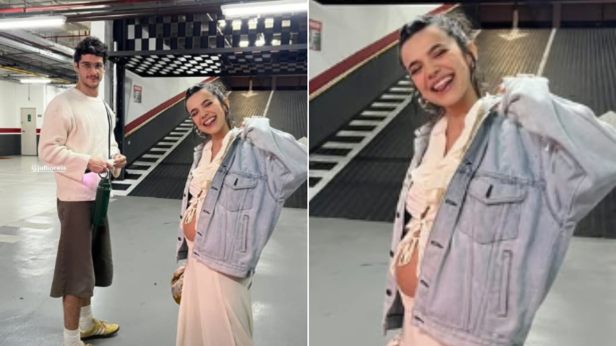 Manu Gavassi mostra a barriguinha de 5 meses de gravidez | Famosos | gshow